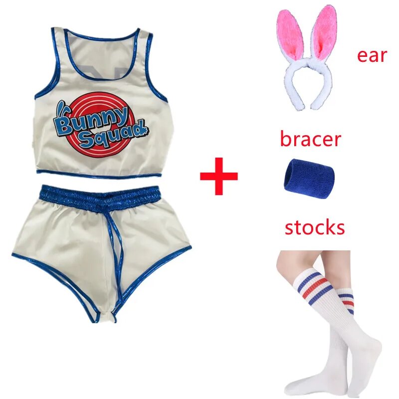 Костюм зайчика Space Lola Bunny NWZSM для женщин XXL, 05