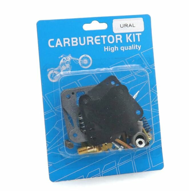 Ремкомплект карбюратора Бензопила Урал (фирменный в блистере) (27 позиций)