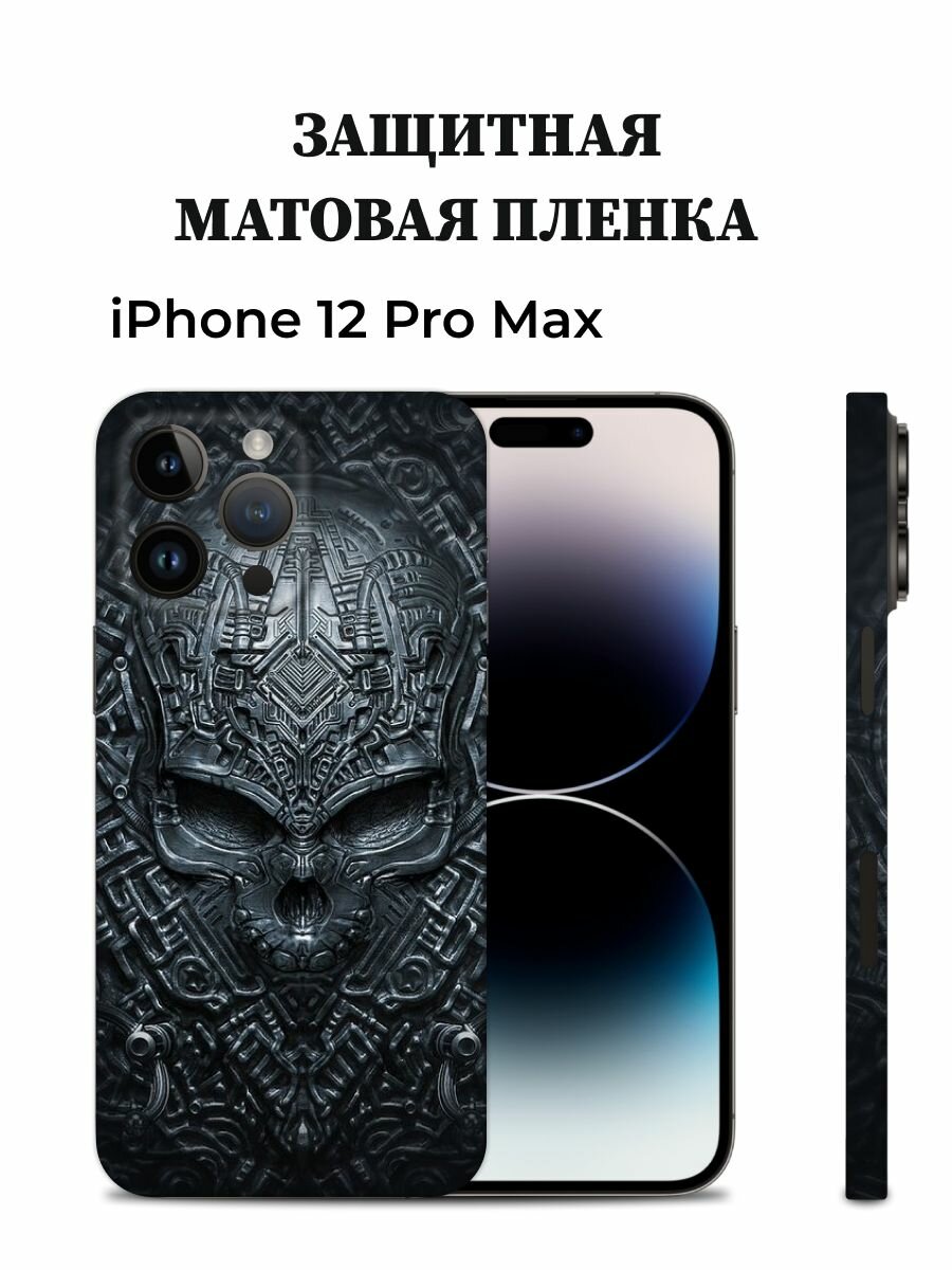 Защитная виниловая самоклеящаяся пленка iPhone 12 Pro Max