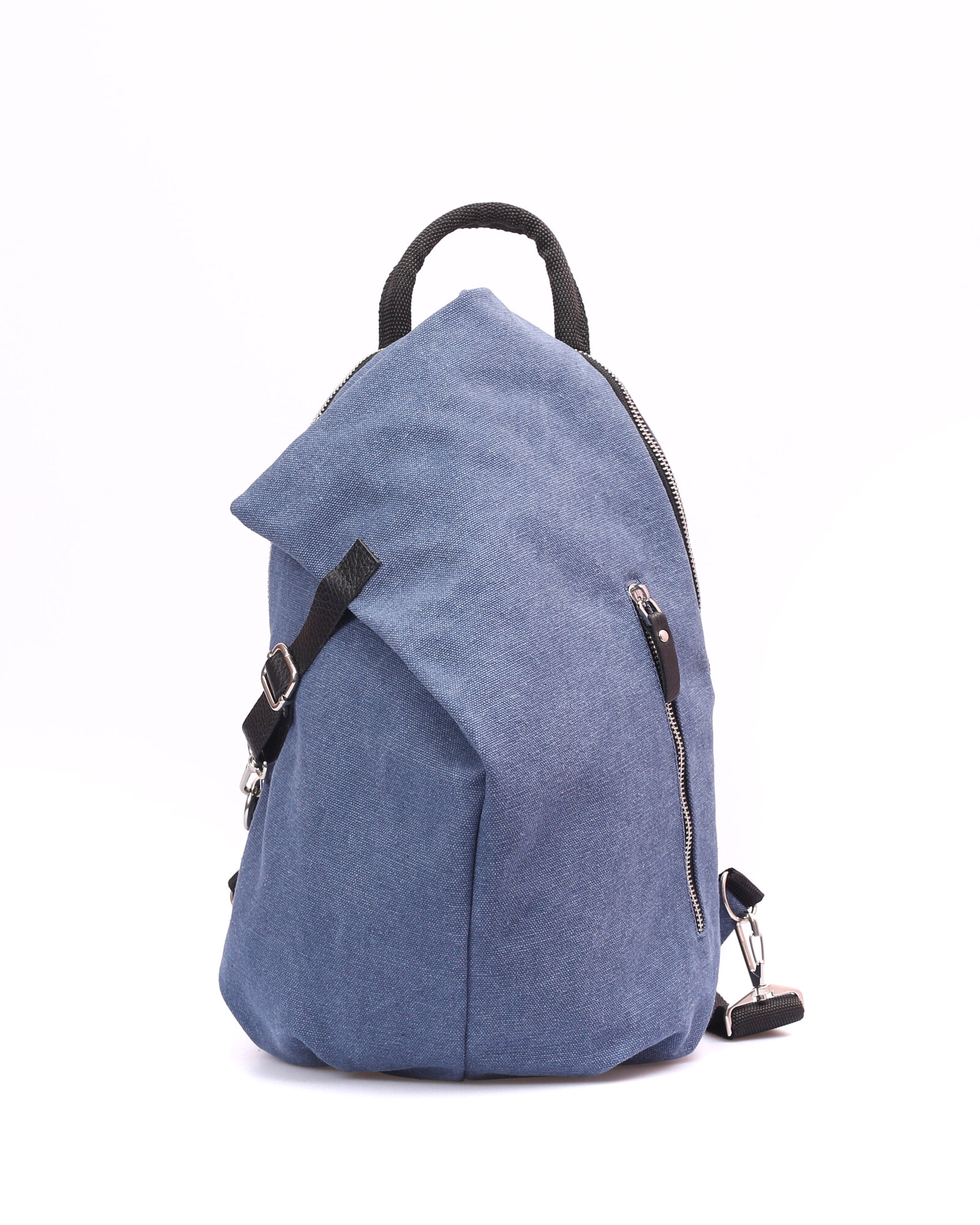 Рюкзак маленький через плечо тканевый