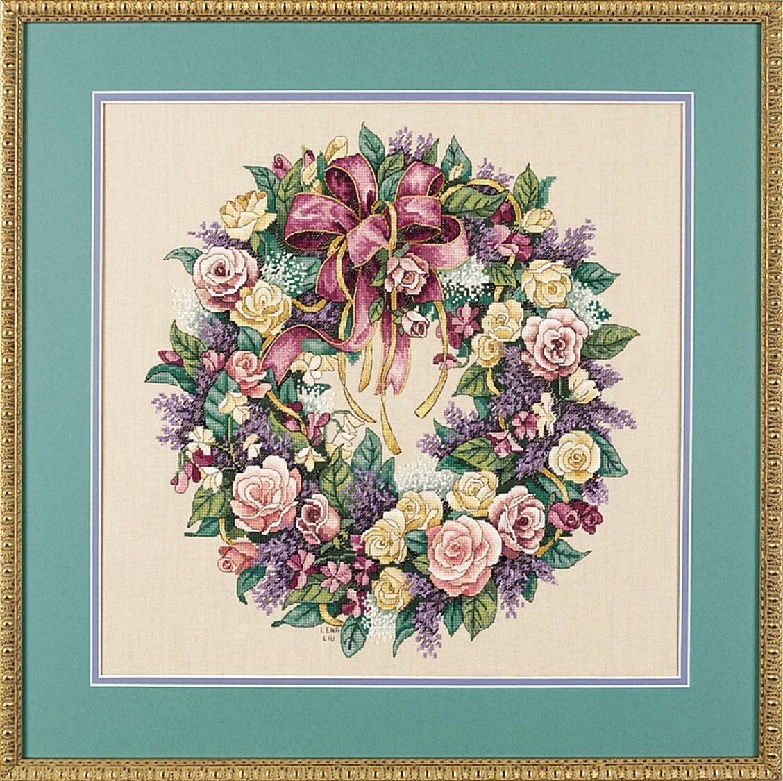 Венок из роз 70-03837