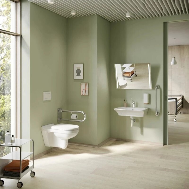 Унитаз подвесной SEREL Asma, безободковый с сиденьем без микролифтом, 0426