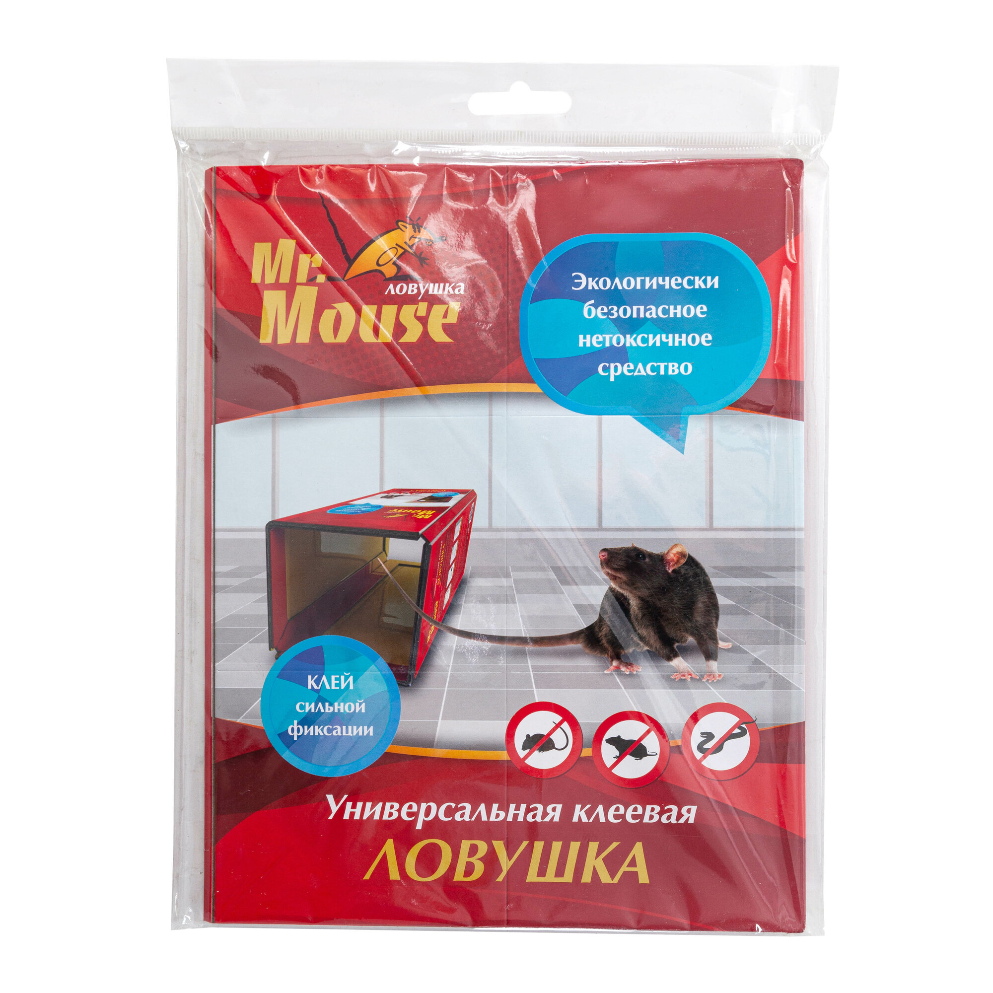 Мышеловка, ловушка для мышей клеевая 40 гр, Mr. Mouse