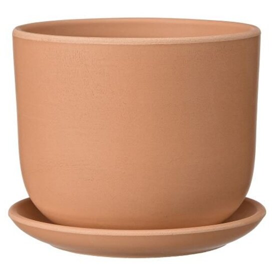 Горшок Композит Терракота керамический, бук №3, d-19 см, 2,9л.