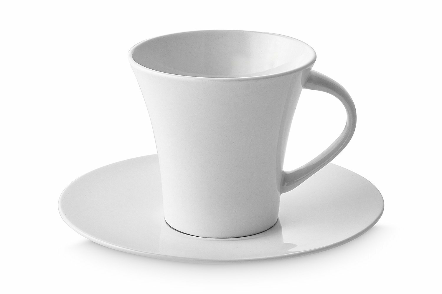 Чашка с блюдцем из фарфора 280 мл TUDOR ENGLAND Fine для сервировки стола для чаепития