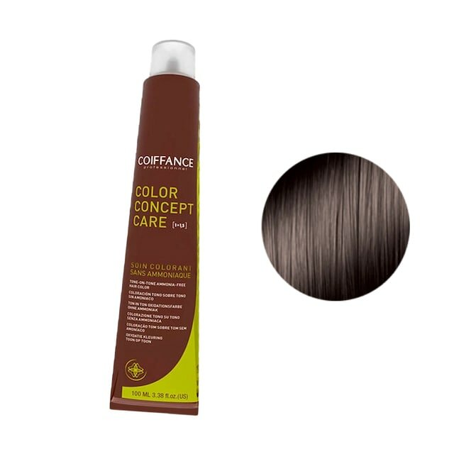 7.0 Натуральный безаммиачный крем-краситель тон-в-тон COLOR CONCEPT CARE 100 мл
