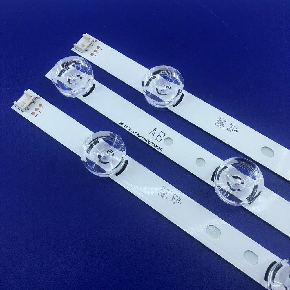 Комплект 3 шт LED подсветка для TV LG 32" 590мм х 15мм 6 Led AB DRT 3.0 6V 32LB550B 32LB560B 32LB570B 32LB580B 32LB620B 32LB5600