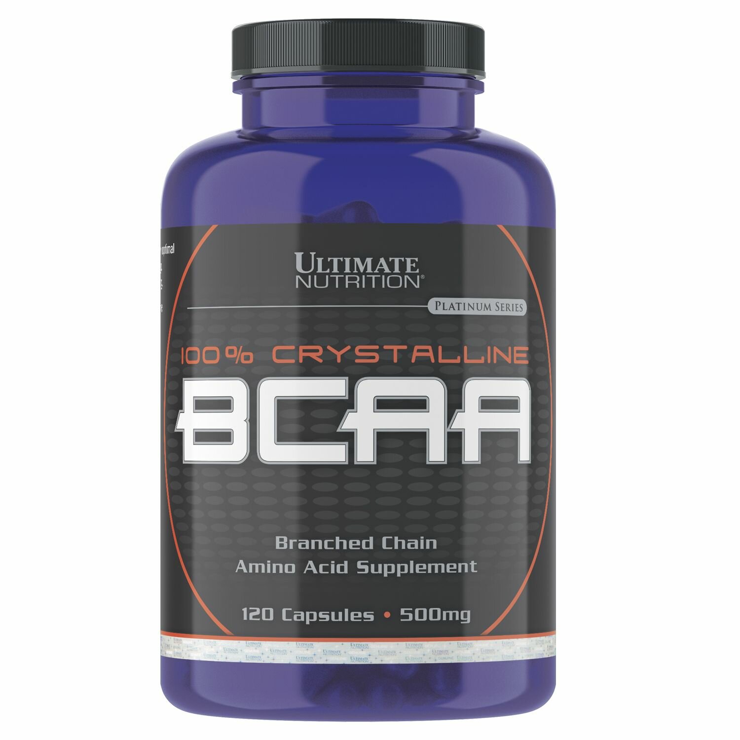 Аминокислоты BCAA Ultimate Nutrition 100% CRISTALLINE BCAA 120 капсул