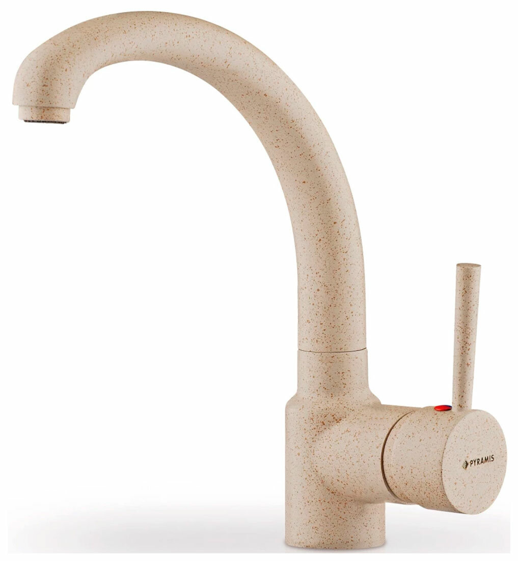 Кухонный смеситель Pyramis ARMONICA, латунь/беж (090910101)