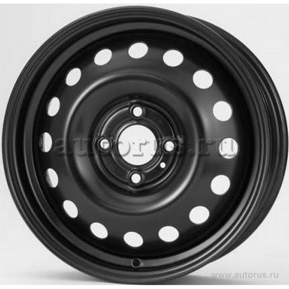 Диск штампованный r16 6j 4x100/60.1 et37 renault черный 4030 020 53r