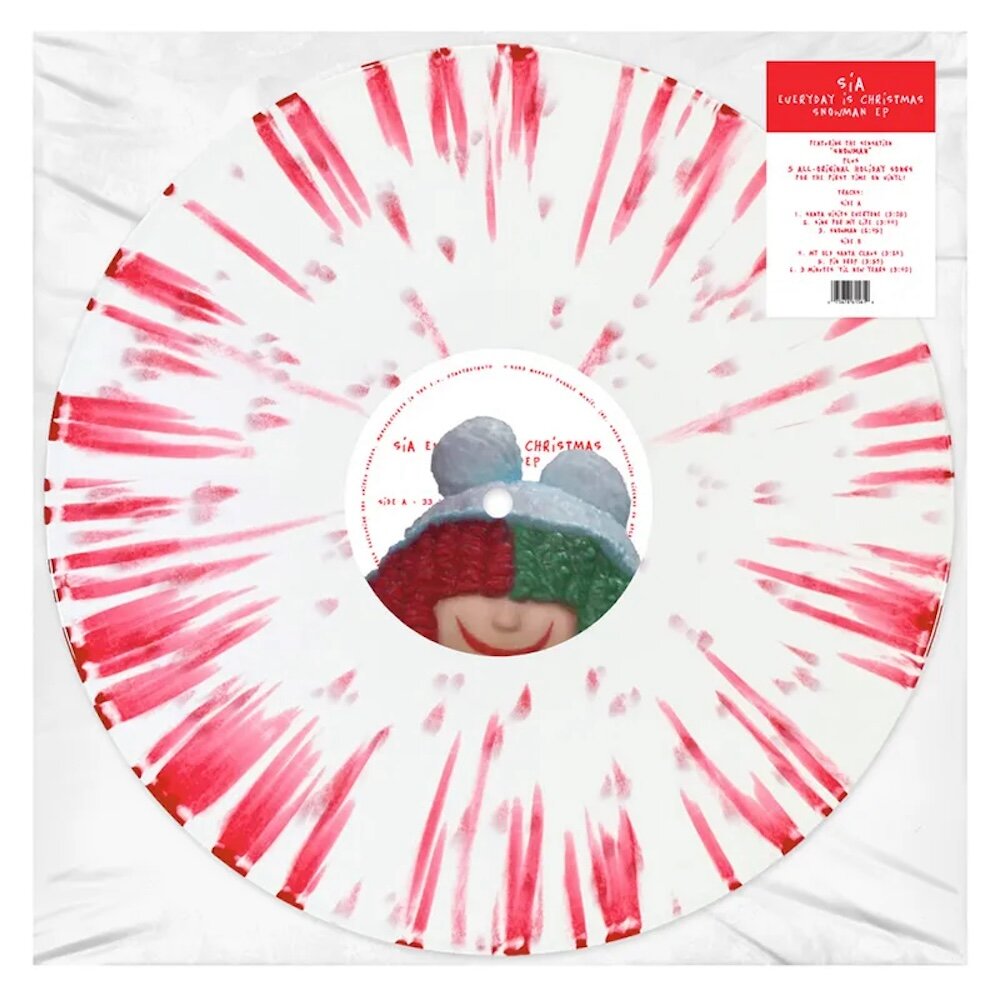 Sia – Everyday Is Christmas (Red & White Splatter Vinyl)