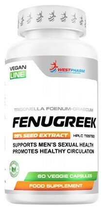 WESTPHARM Vegan Line Fenugreek 500mg (60капс)