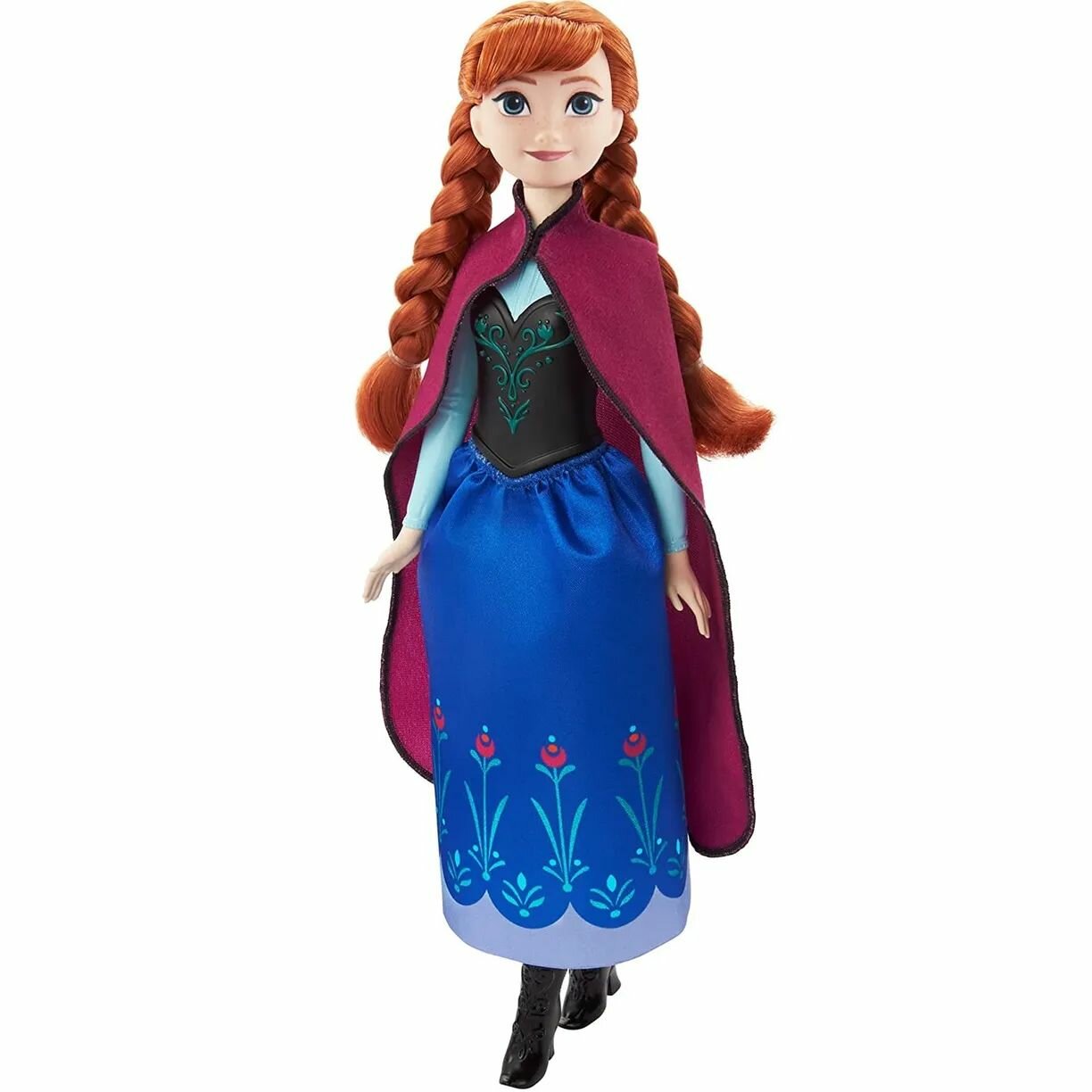 Mattel Disney Холодное сердце Анна Кукла Disney Холодное сердце Анна кукла и аксессуары, вдохновленные фильмом HLW49