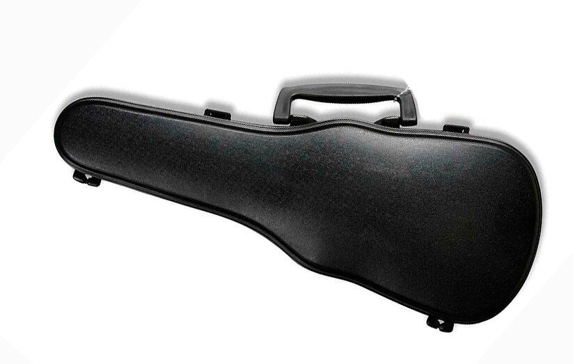 Футляр Гангстера скрипичный, черный пластик, размер 36,5*14*6,5 см