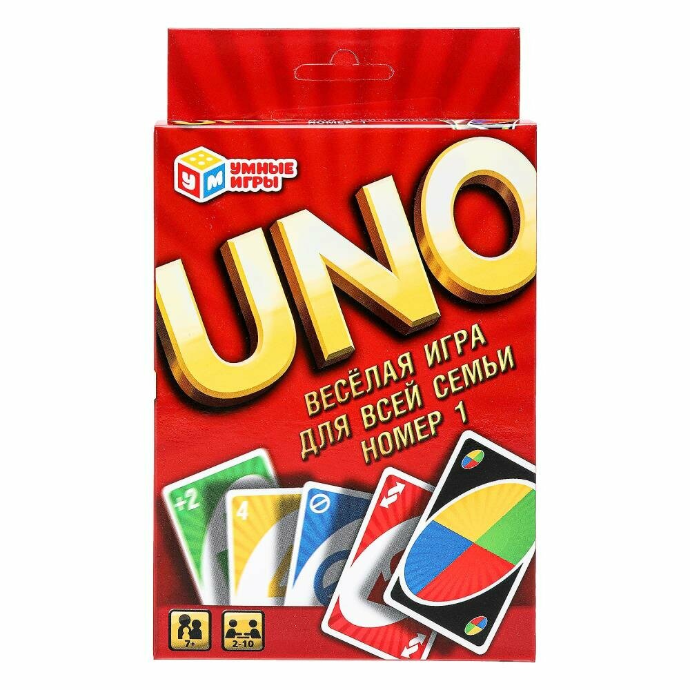 Карточная игра Уно Умные игры 4660254460690