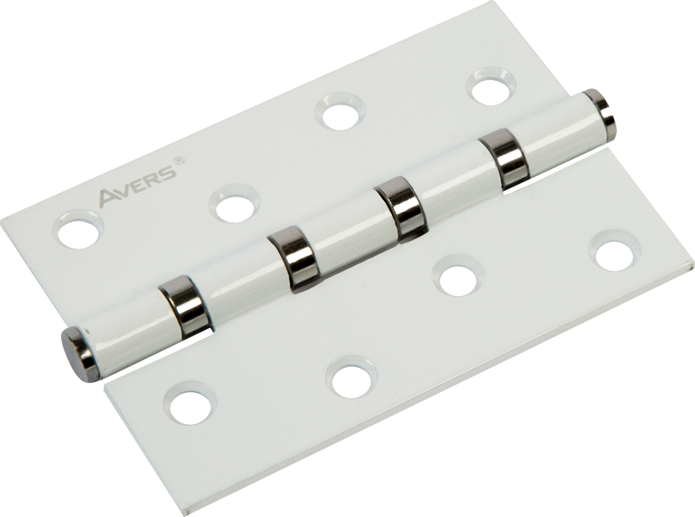 Петля универсальная B4-W/CR 100x70x2.5 мм, цвет белый