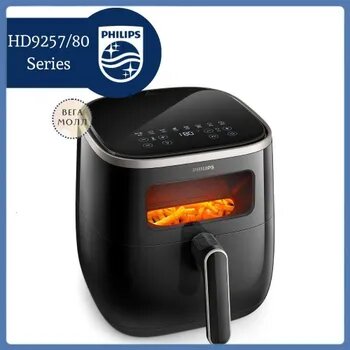 Аэрогриль HD9257/80 Airfryer, черный
