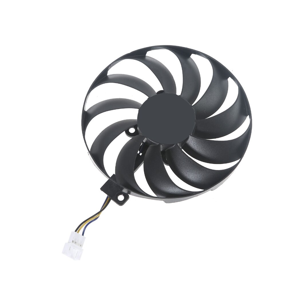 Правый и левый вентилятор охлаждения видеокарты T129215SU VGA Cooler Fan для RX5600XT 5700 5700XT DUAL EVO OC Запасная часть