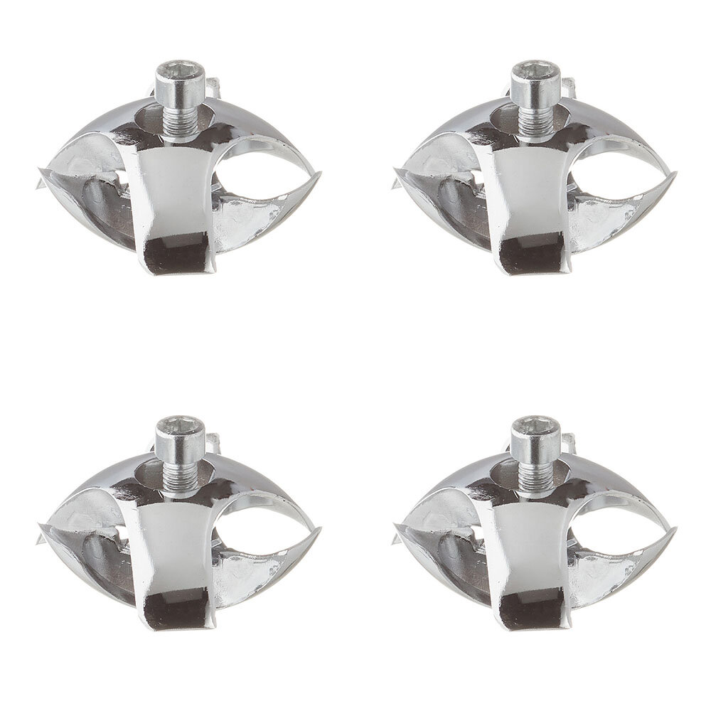 Держатель краб для трех труб к системе Joker d25 мм хром (4 шт.)