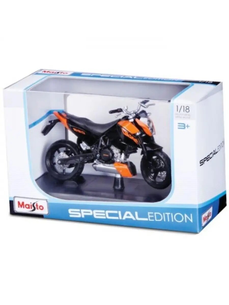 Maisto мотоцикл 1:18 на подставке