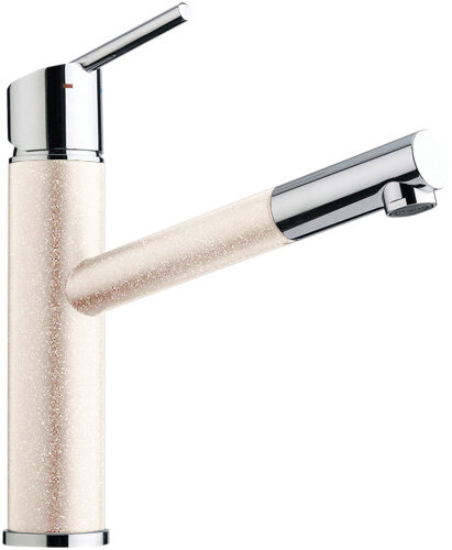 Смеситель для кухни Trento TN940102 granit Sandbeige, выдвижная лейка, Webert, Италия