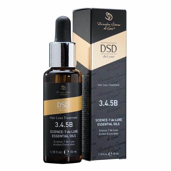 DsD de Luxe - 3.4.5B Science-7 de Luxe Essential Oils Смесь эфирных масел против выпадения волос 35 мл