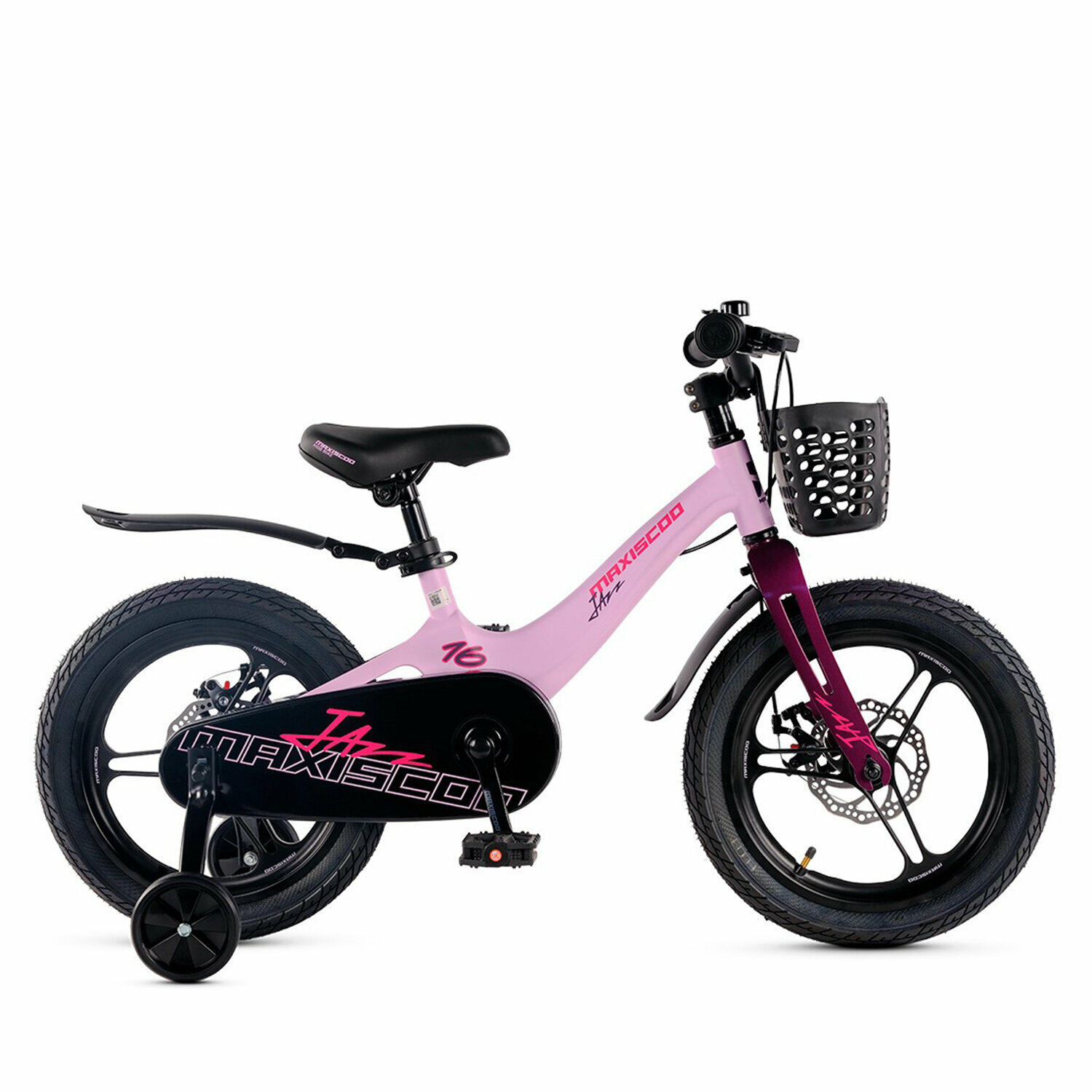 Велосипед MAXISCOO Jazz Pro 16' 2025 Лавандовый Матовый (дюйм:16)