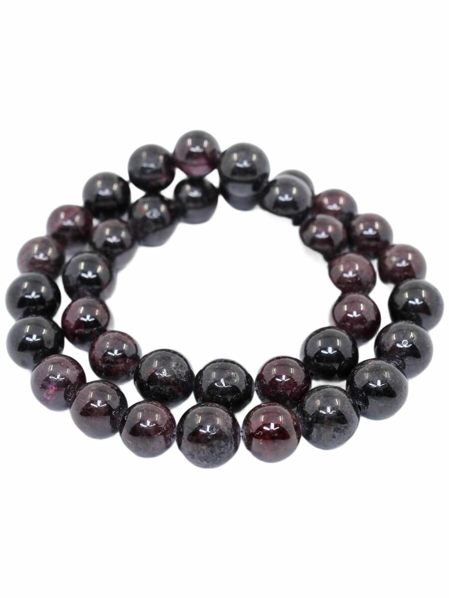 Бусы, гранат