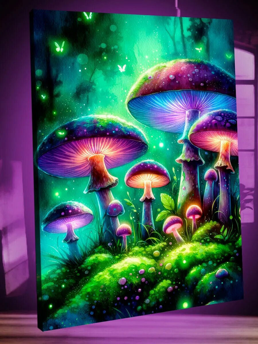 Интерьерная картина Грибы