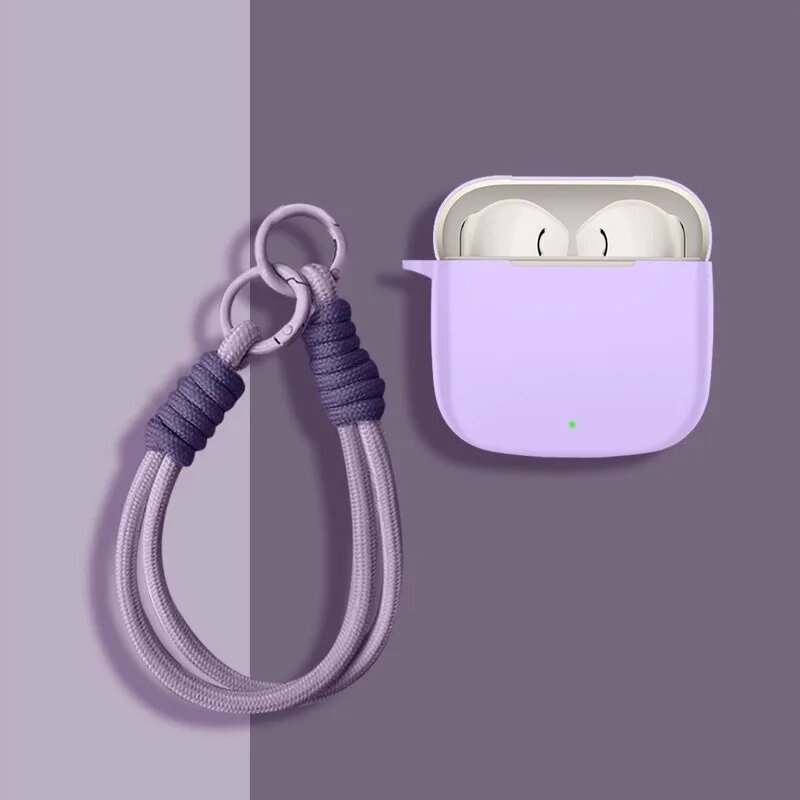 Модный веревочный беспроводной чехол для наушников для Huawei FreeBuds SE2 SE3, однотонные силиконовые защитные чехлы с ремешками-крючками