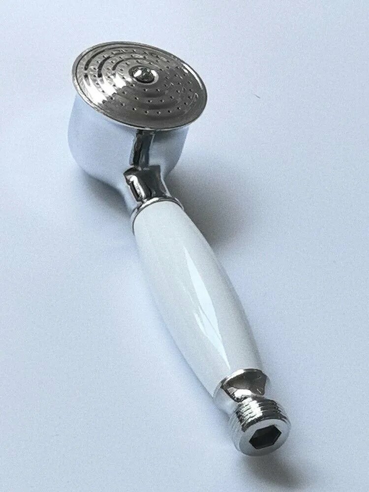 Душевая головка в стиле ретро, керамическая ручка, медь