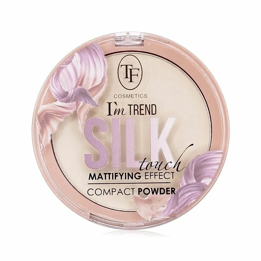 TF cosmetics Пудра, Silk touch I'mtrend, бархатистая, тон 01, cлоновая кость