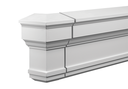 Внешний Угол Европласт Фасадный 4.81.011 Ш196хВ290хГ196 мм.