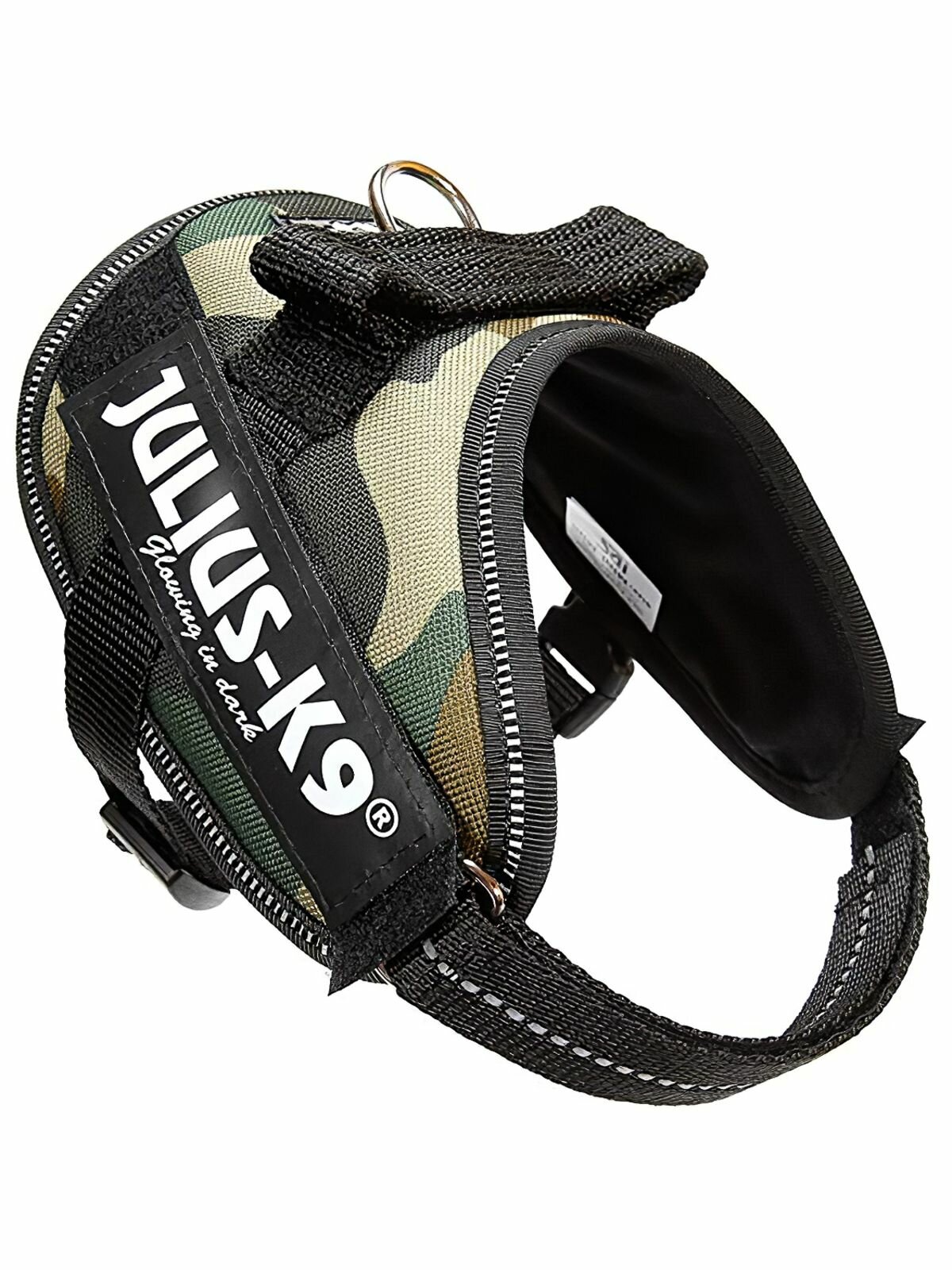 Шлейка для собак IDC®-Powerharness Mini-Mini (40-53см/ 4-7кг), камуфляж JULIUS-K9 VLT-642815