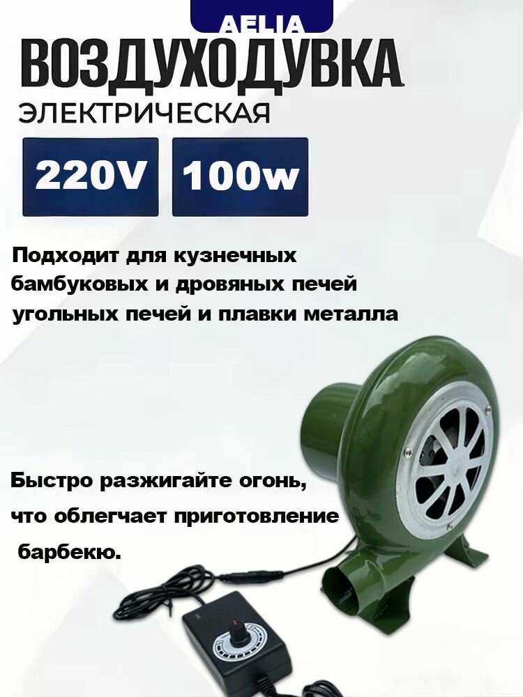 Воздуходувка электрическая 220 В,100Вт