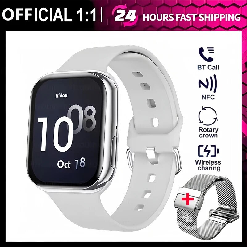 2025 New Series 10 For Apple Watch 10 SmartWatch GPS trajectory tracking NFC Bluetooth Call IP68 Waterproof Smart watch For IOS