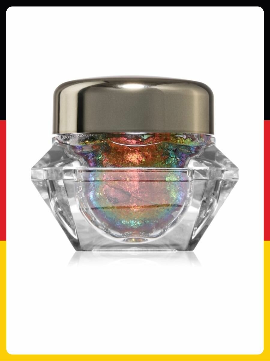 Тени для век Danessa Myricks Beauty Infinite Chrome Flakes Eyeshadow with Glitter Hot Lava, 3,8 г