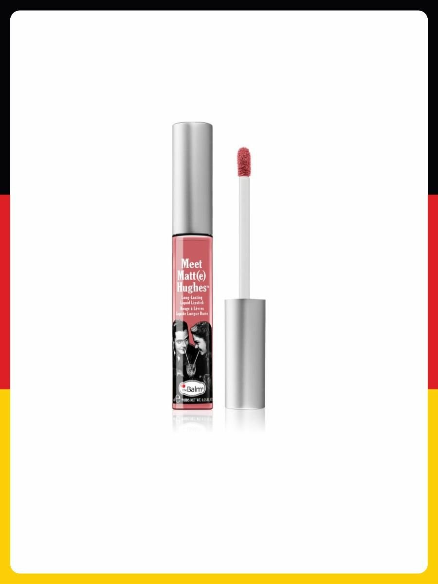 Губная помада theBalm Meet Matt(e) Hughes Long Lasting Liquid Lipstick long-lasting liquid lipstick Genuine, 7,4 мл