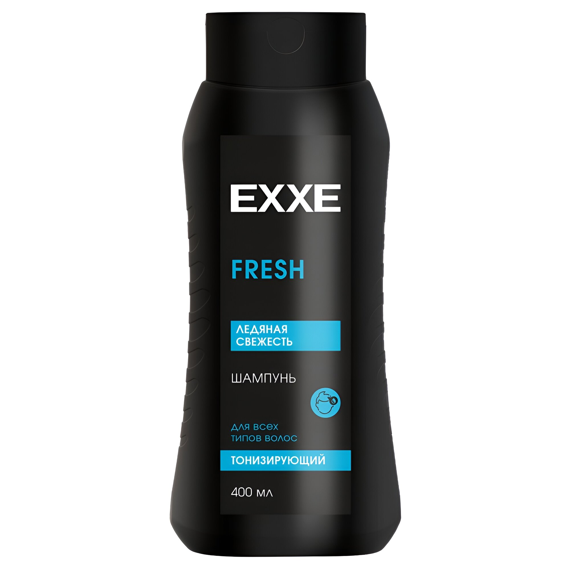 Шампунь EXXE Men Fresh Ледяная свежесть, для всех типов волос, 400 мл