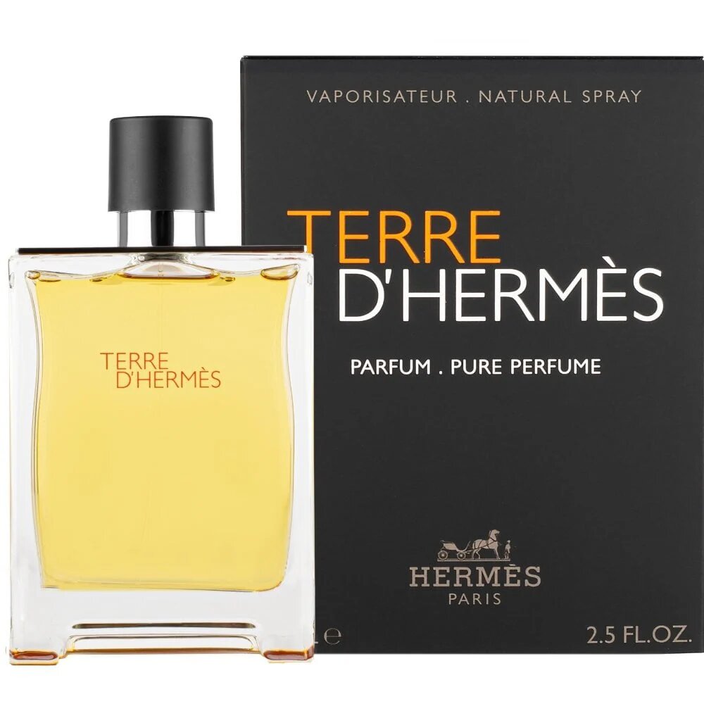 Hermes Terre D'Hermes pour homme духи 75 мл, аромат для мужчин