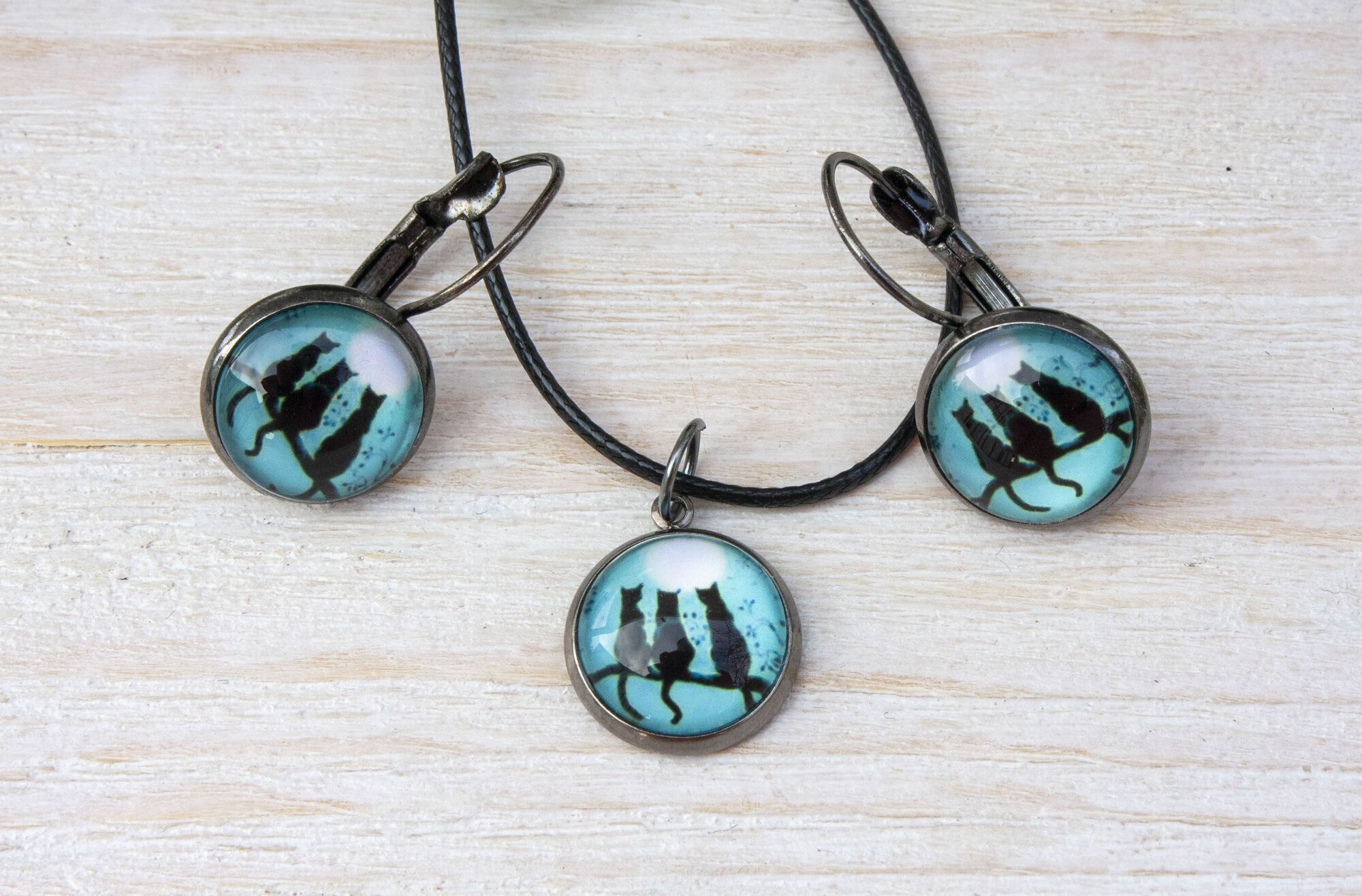 Комплект серег