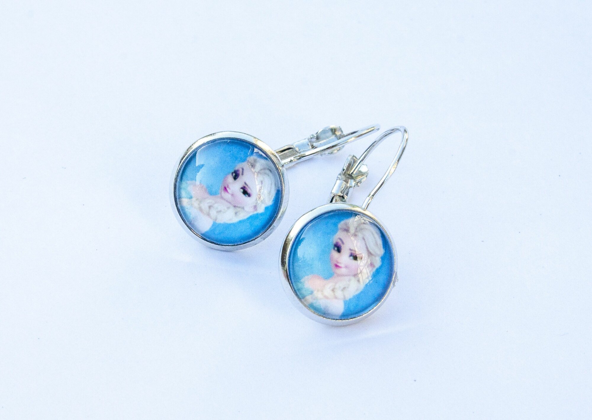 Серьги, стекло