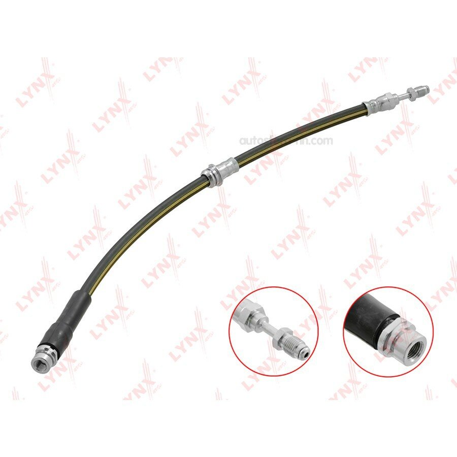 LYNXAUTO BL4337 Шланг тормозной передний FORD Fiesta 01-09 / MAZDA 2 03-07 LYNXauto BL-4337