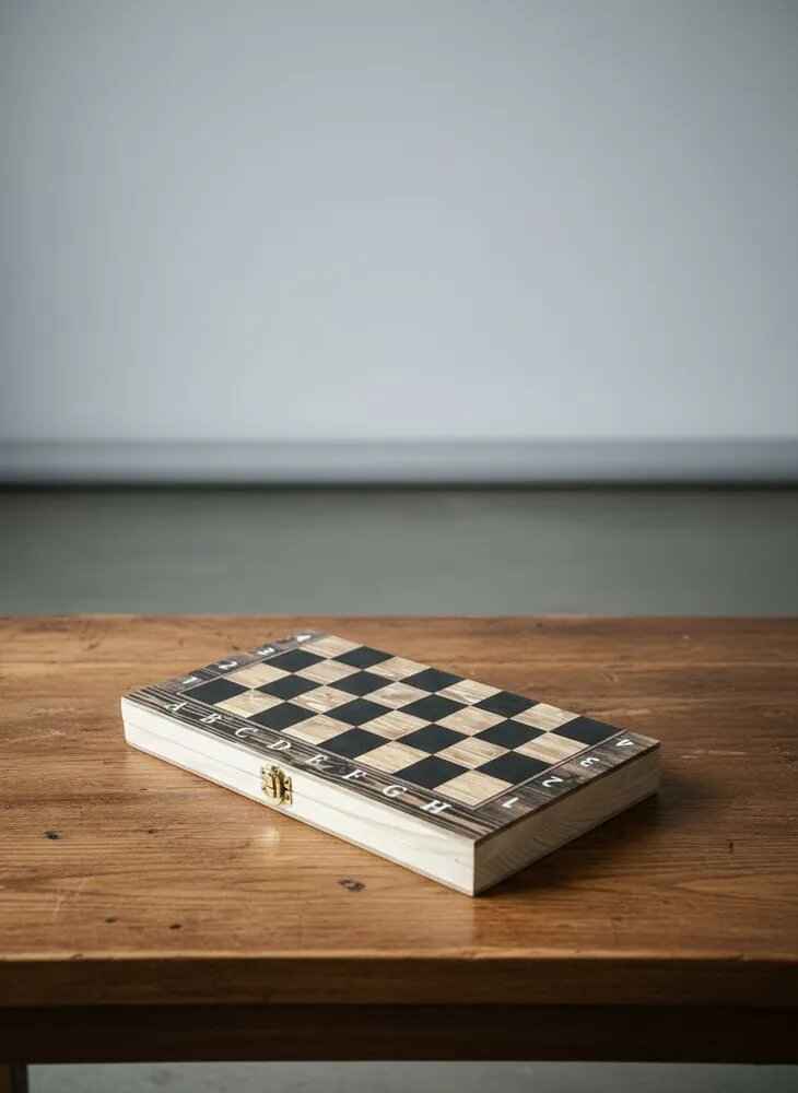 Шахматные шашки 2 в 1 деревянные шахматные доски 24X24CM