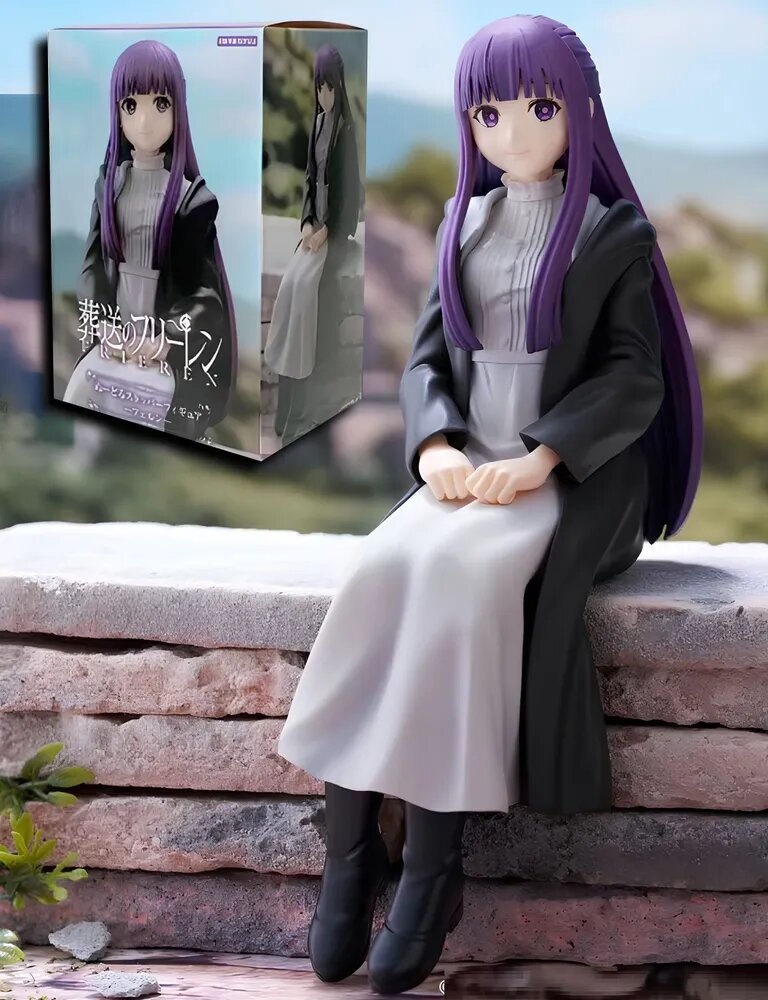 Фигурка Фрирен, провожающая в последний путь Ферн / Sousou no Frieren Fern (15см)