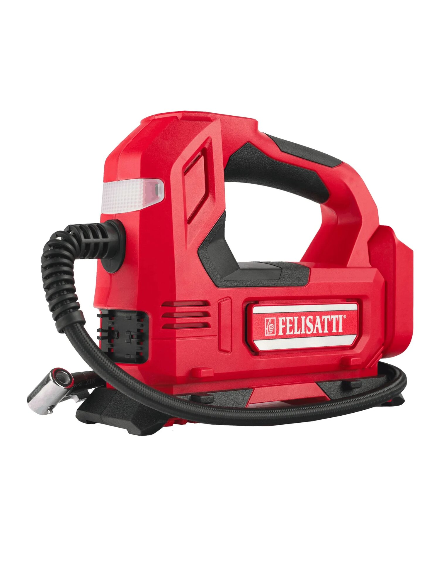 Автомобильный компрессор аккумуляторный Felisatti FT1169, 18 В, 1.03 МПа, без АКБ