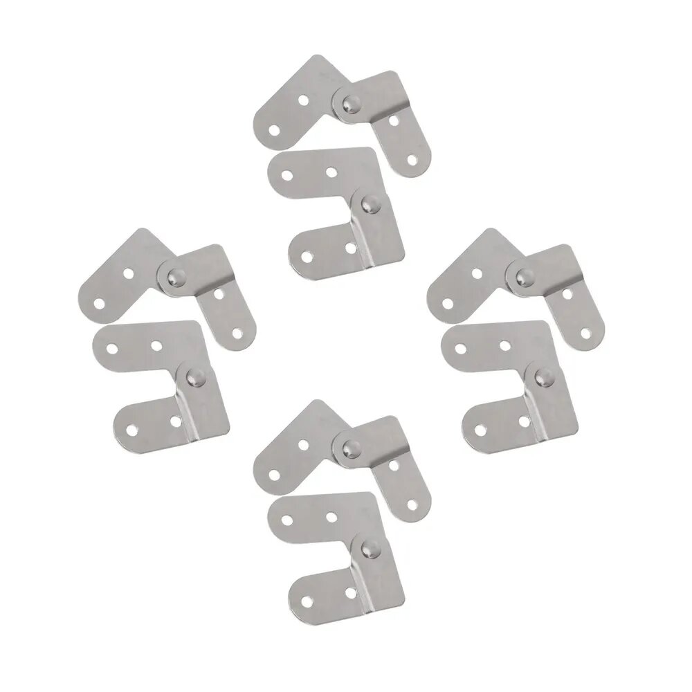 Комплект петель из железа для чердачной складной лестницы, 8 штук, для домашнего применения