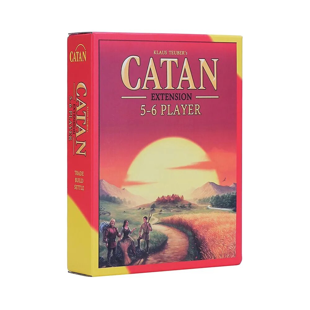 5-6 игроков Дополнение для Настольная игра Catan: Колонизаторы Пластиковая версия английская версия