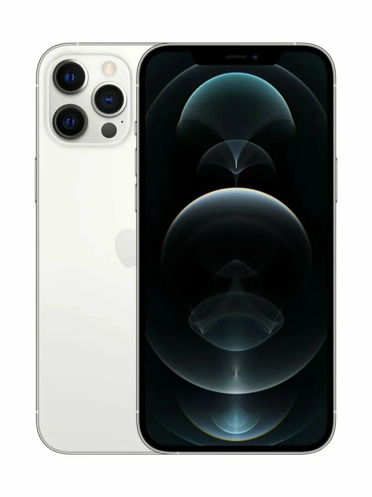 Восстановленный Apple Смартфон iPhone 12 Pro Max 6/128 ГБ, серебристый