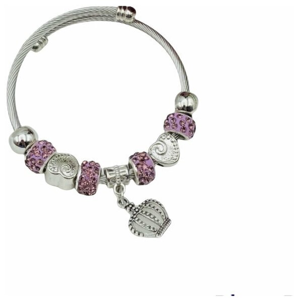 Браслет, искусственный камень